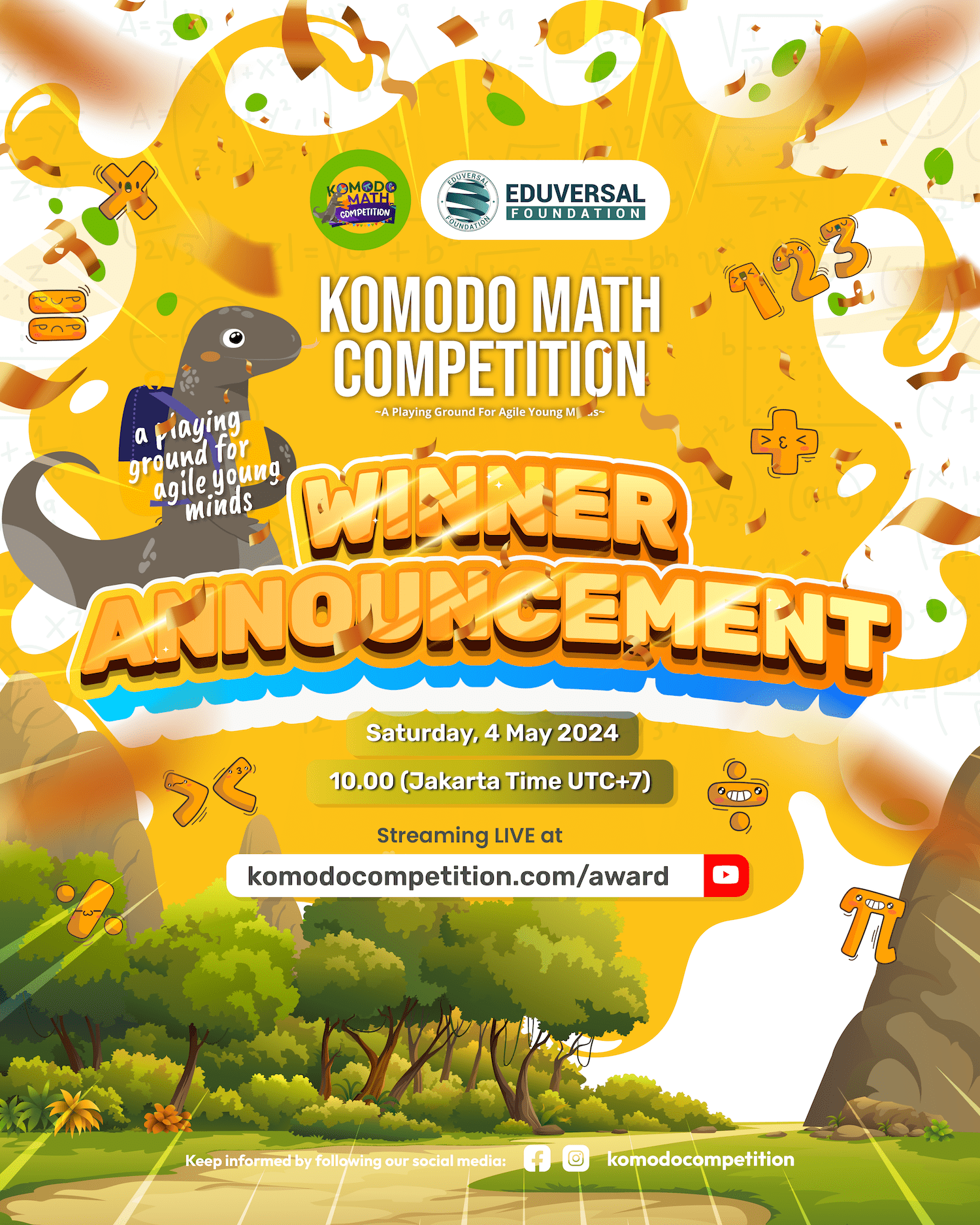 Komodo Math Competition - International Math Contest for K12 Students