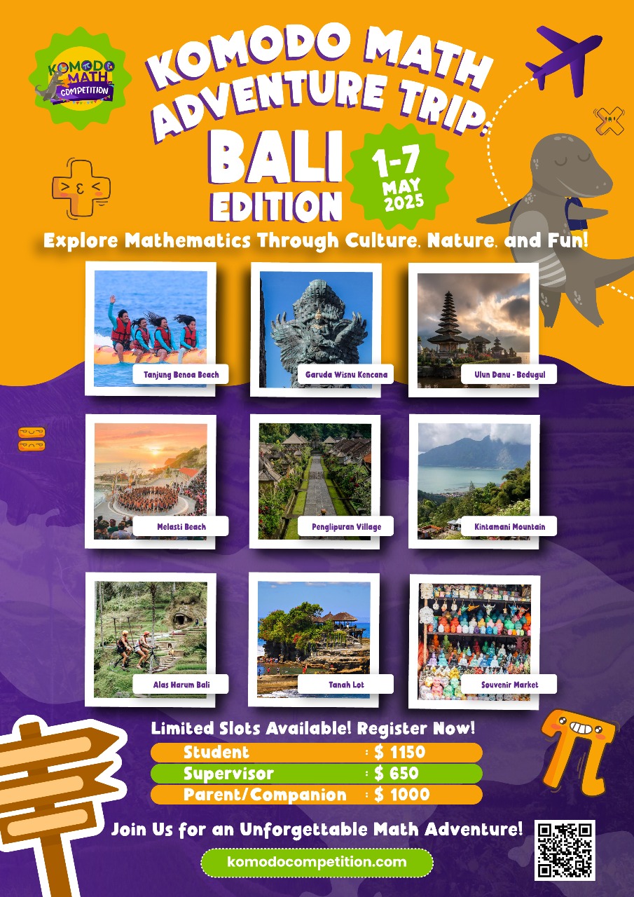 Komodo Math Adventure Trip: Bali Edition - Komodo Competition