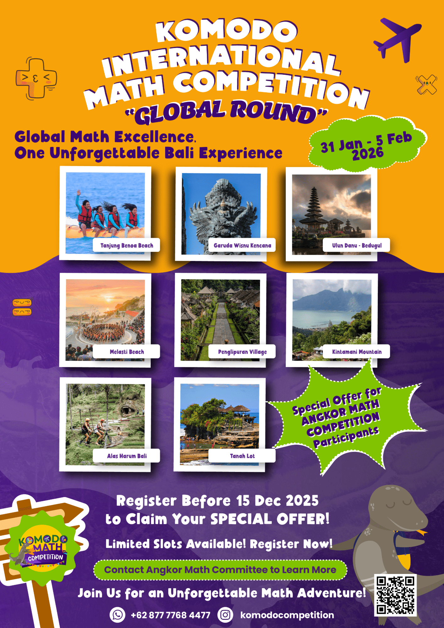 Komodo International Math Competition Global Round - Bali Adventure ...